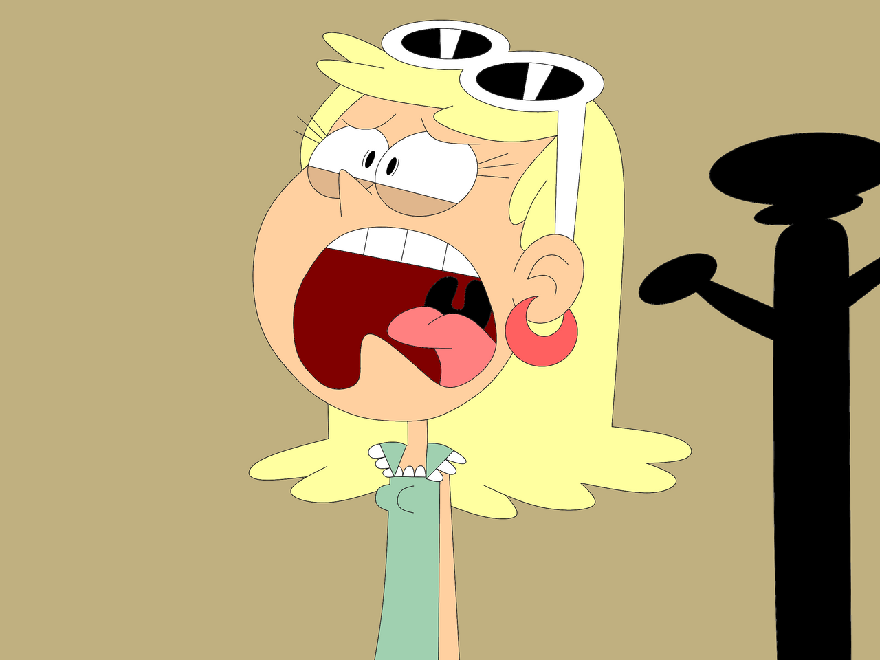 Leni Loud Screams Loudly By Bobbyking3116 On Deviantart
