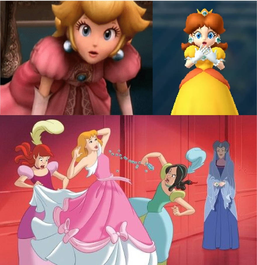 Stepsisters Tearing Cinderellas Dress Shocks Peac By Raffaelecolimodio On Deviantart