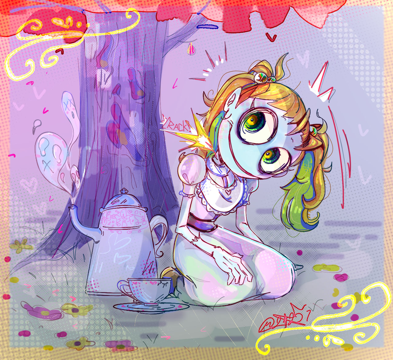 Miss Zombie Mika By Mikublazethekat On Deviantart