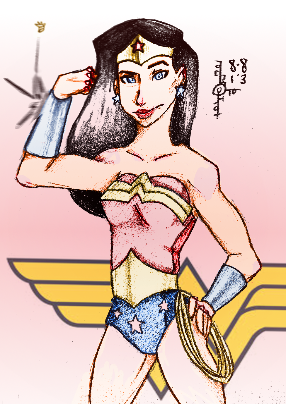 Jlu Wonder Woman By Chawchawpowwow On Deviantart