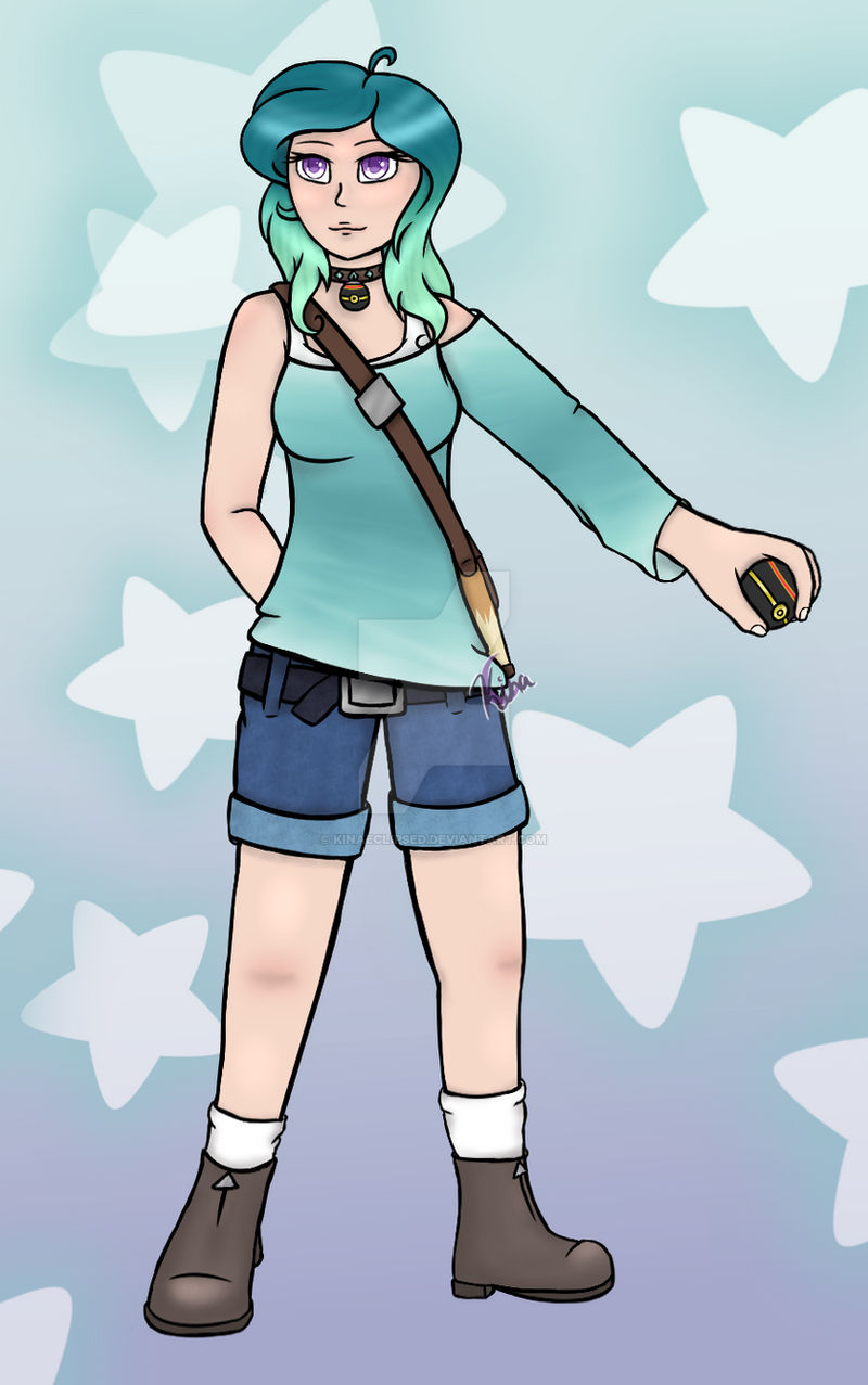 Pokemon Trainer Oc Luana By Kinaeclipsed On Deviantart