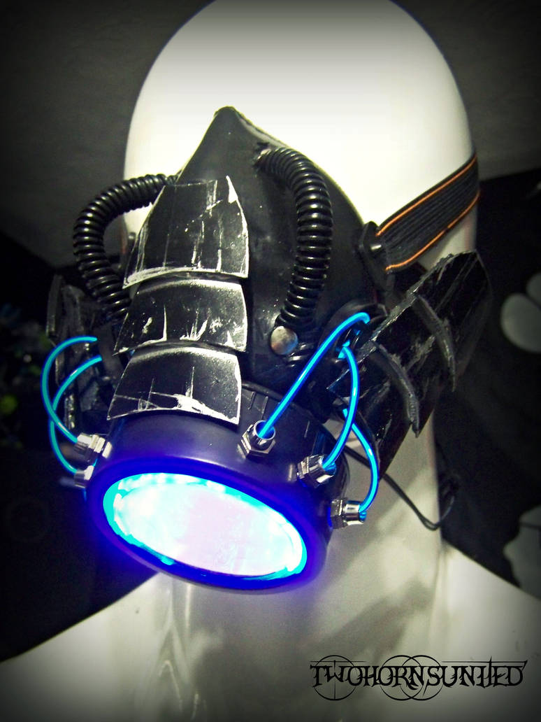 The Leviathan Cyber Led Rave Gas Mask By Twohornsunited On Deviantart