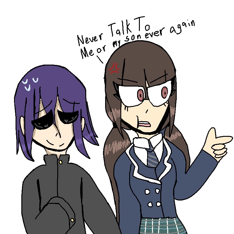 Pregame Kokichi And Maki By Artsybeanyt On Deviantart