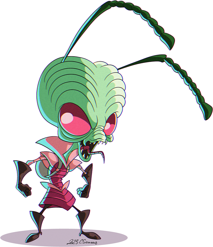 Invader Zim Re-Design by Dawgweazle on DeviantArt Invader Zim Re-Design by Dawgweazle on DeviantArt