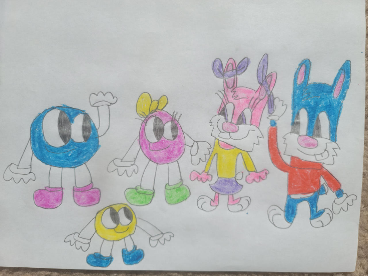 Lolo Lala Lulu And The Bunnies By Tostykresth87 On Deviantart