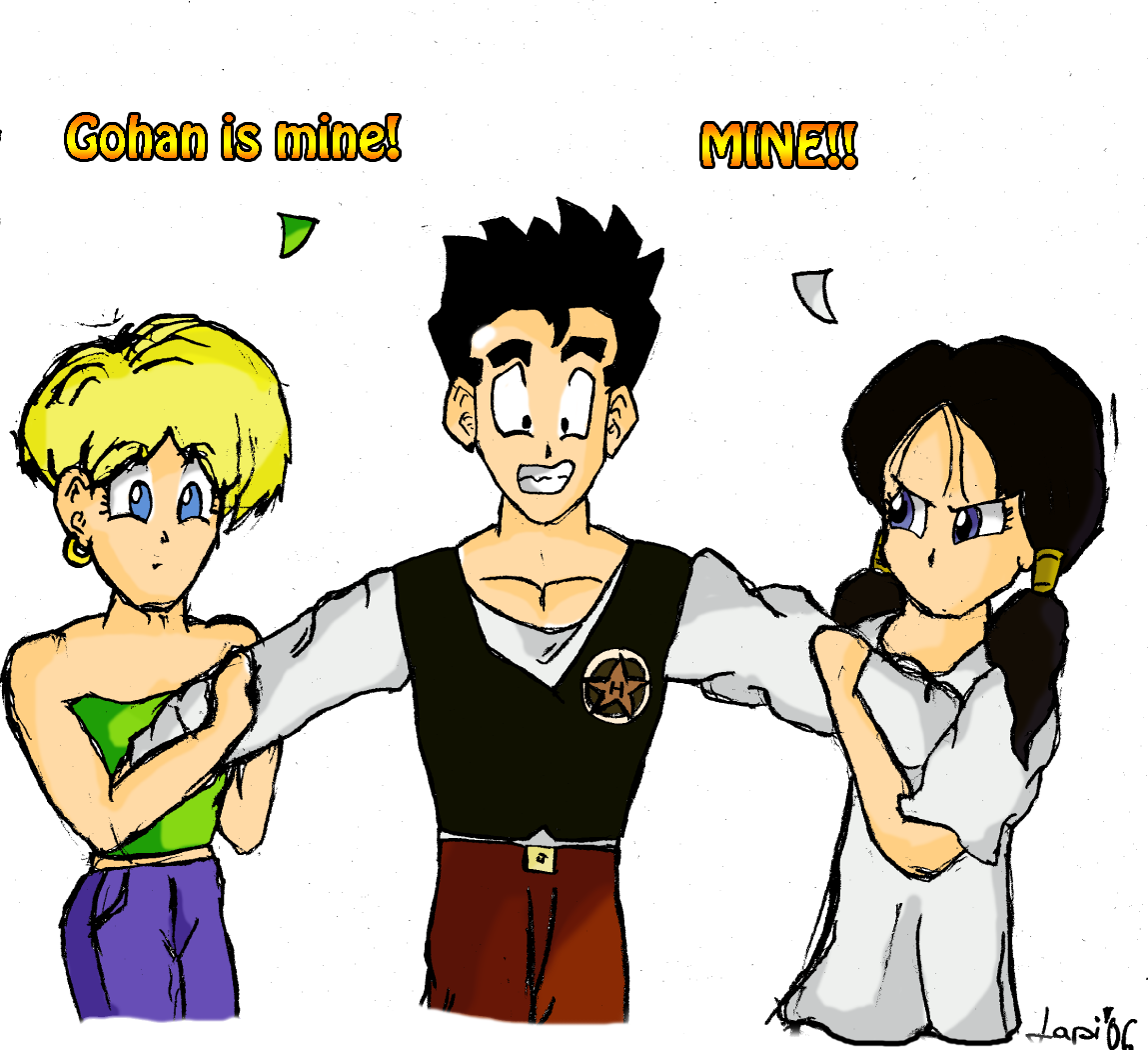 Gohan Erasa On Dragonball Romance Deviantart