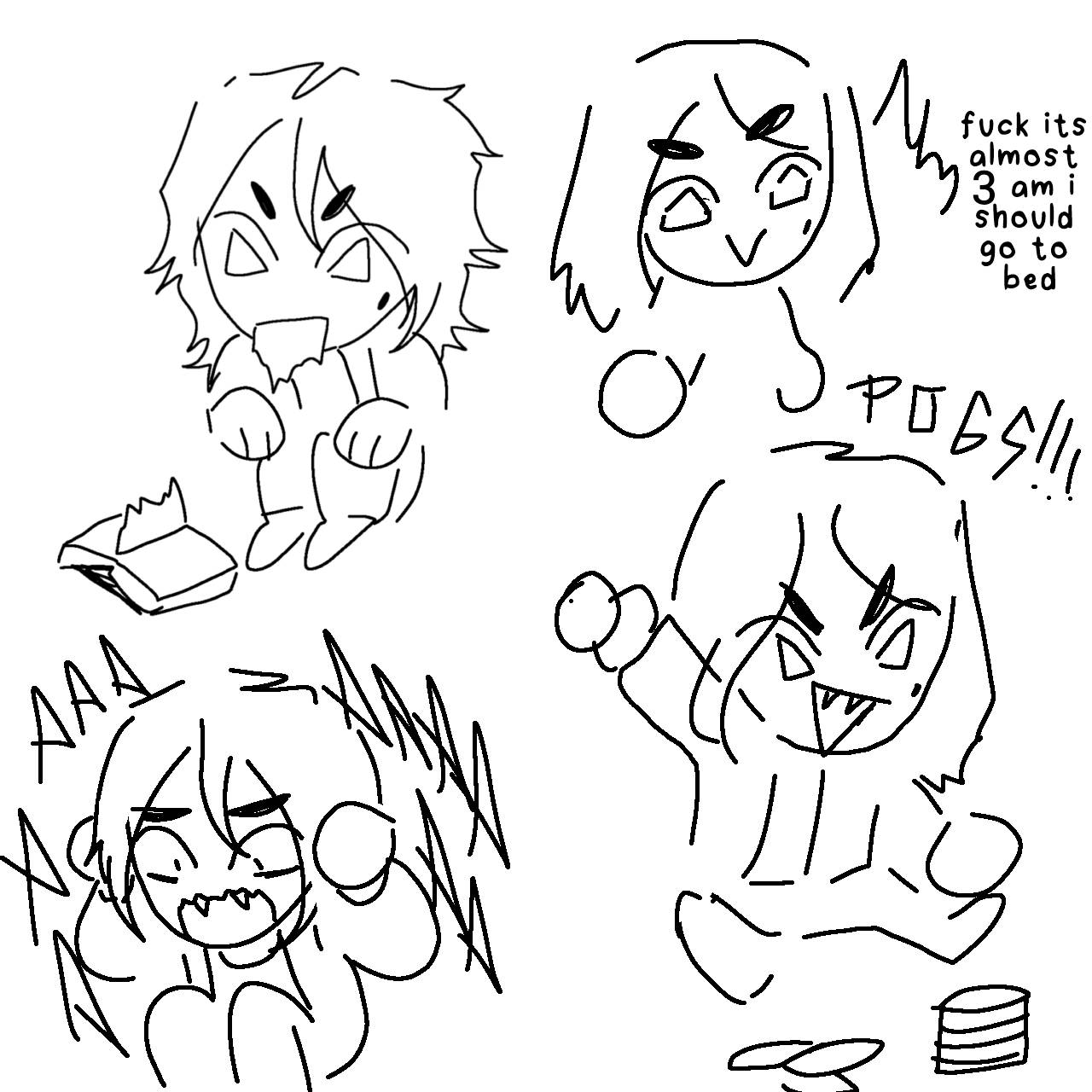 Goofy Ass Summer Doodles By A Zelene On Deviantart