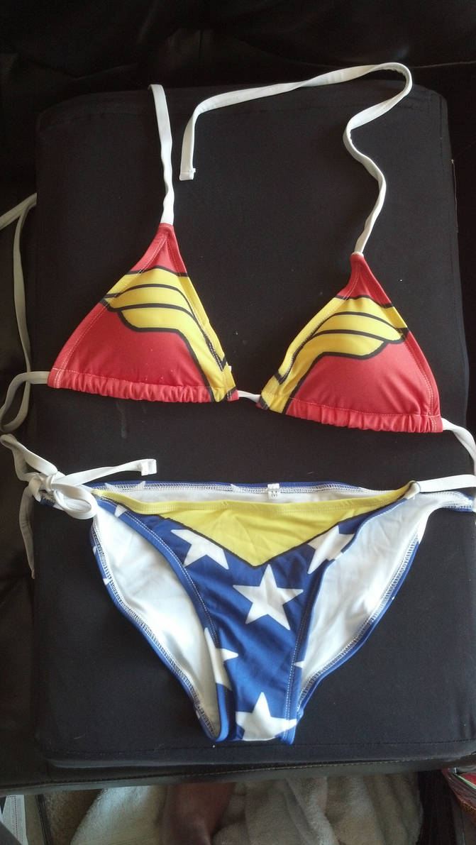 Wonder Woman Swim Suit I Made By Tejnin On Deviantart