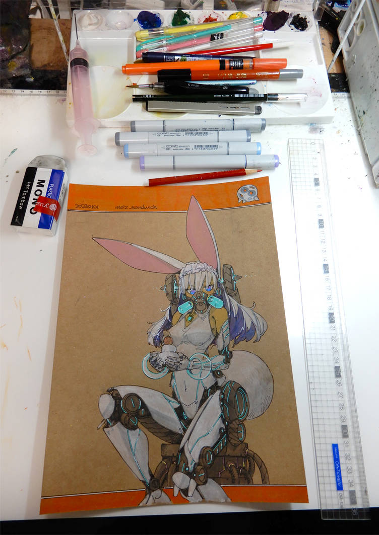 cyborg rabbit by meiz001 on DeviantArt cyborg rabbit by meiz001 on DeviantArt