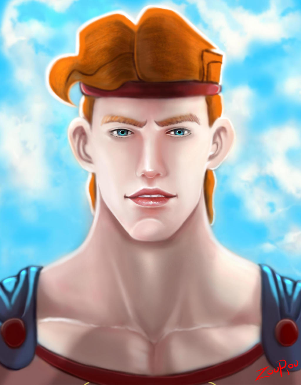 Hercules Disney By Officialzourou On Deviantart