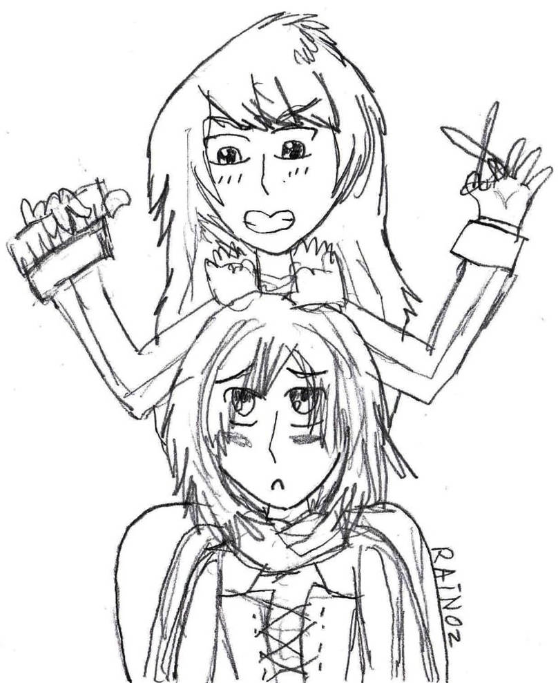 Yang And Ruby By Rainoz On Deviantart