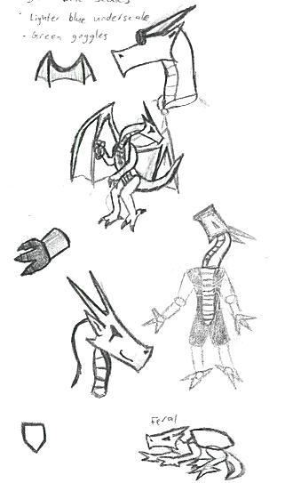 Fursona designs by nemfx on DeviantArt