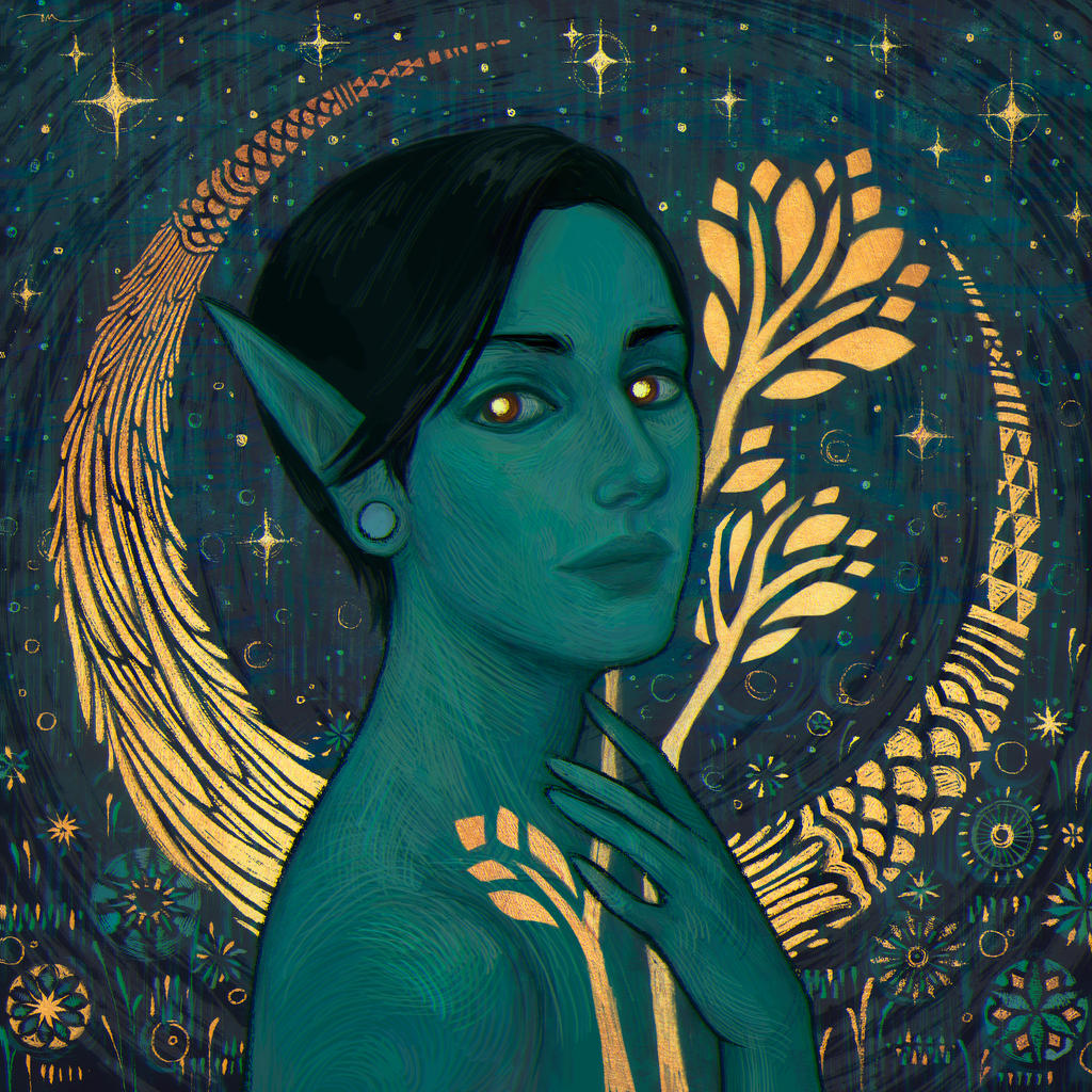 Moon Elf By DaryMura5 On DeviantArt moon-elf-by-darymura5-on-deviantart