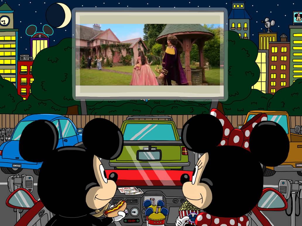Mickey and Minnie Mouse Watching Disenchanted by 4072whalen on DeviantArt Mickey and Minnie Mouse Watching Disenchanted by 4072whalen on DeviantArt