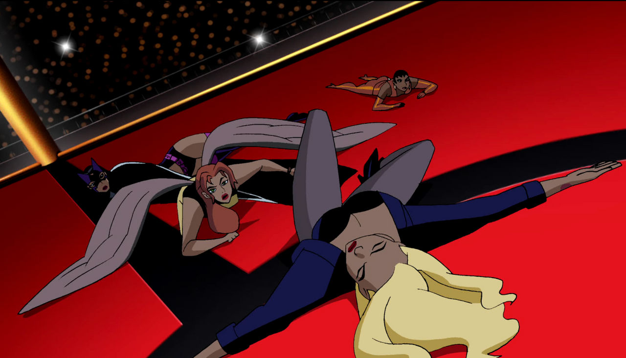 Vixen Huntress Black Canary And Hawkgirl 3 By Lugia277 On Deviantart