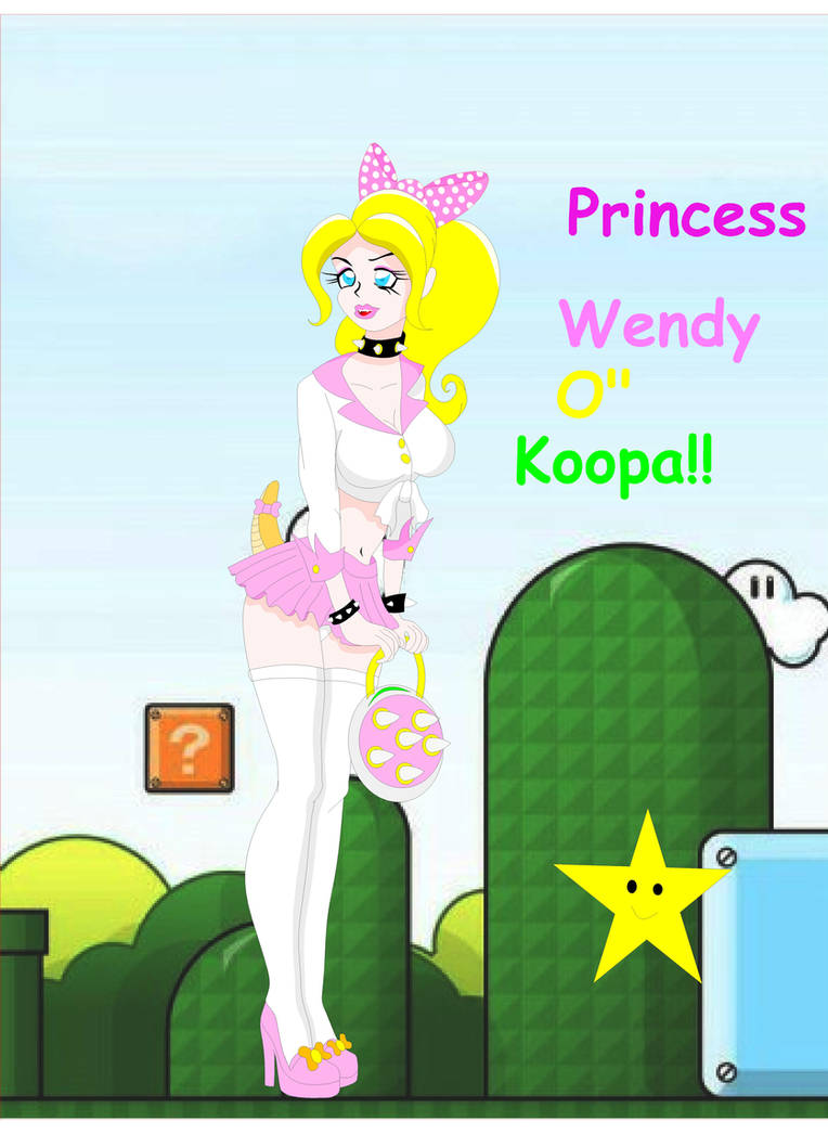 Princess Wendy Koopa By Vampirefoxys On Deviantart