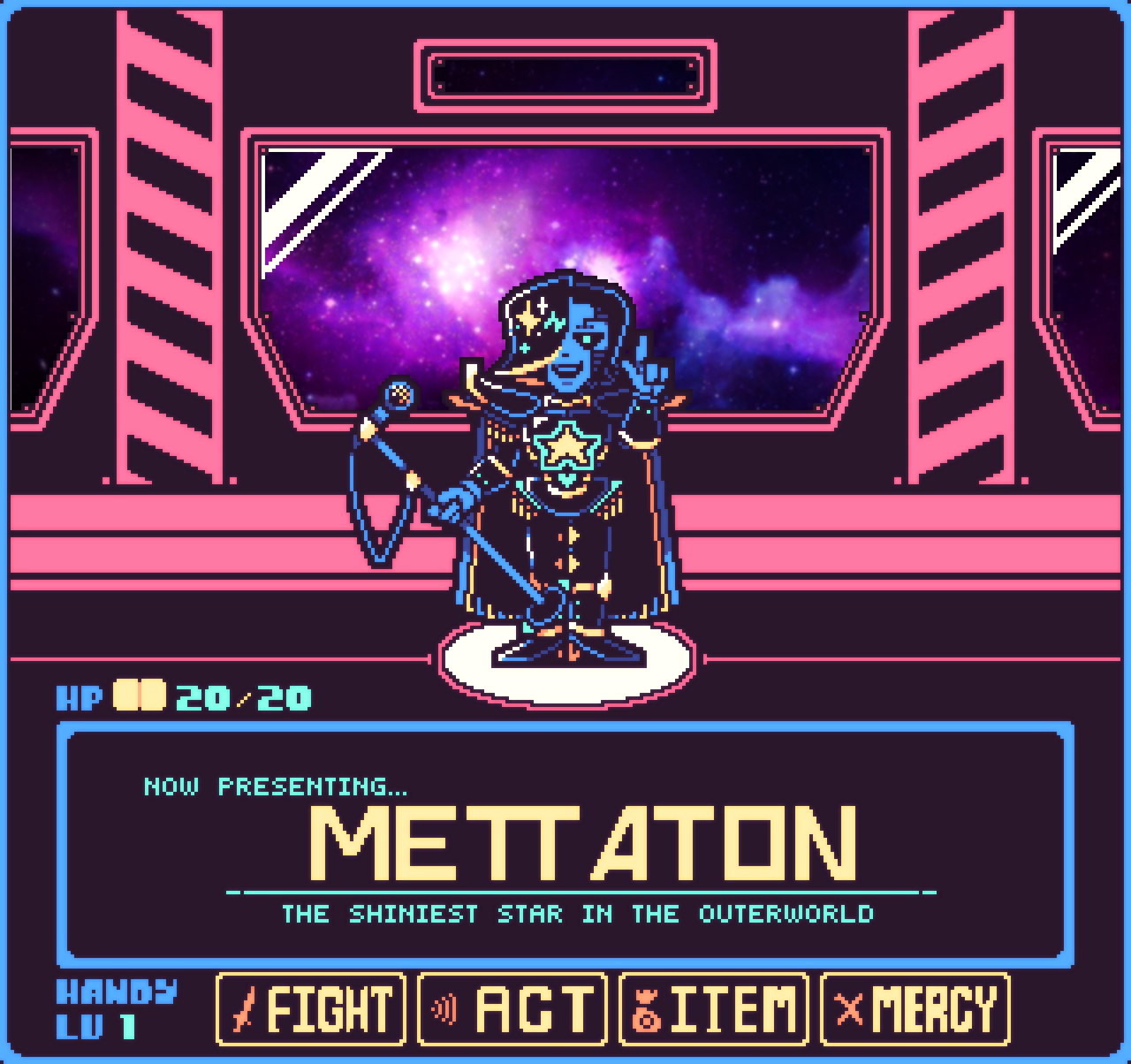 Outertale Mettaton Ex Battle By Handy99 On Deviantart