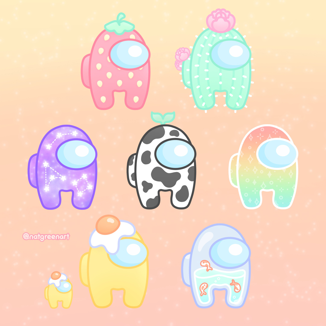 Aesthetic Among Us By Natgreenart On Deviantart