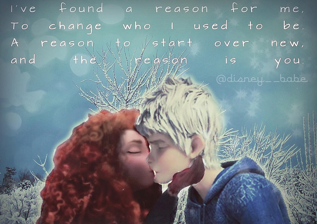 Merida X Jack Frost By Linz01 On Deviantart