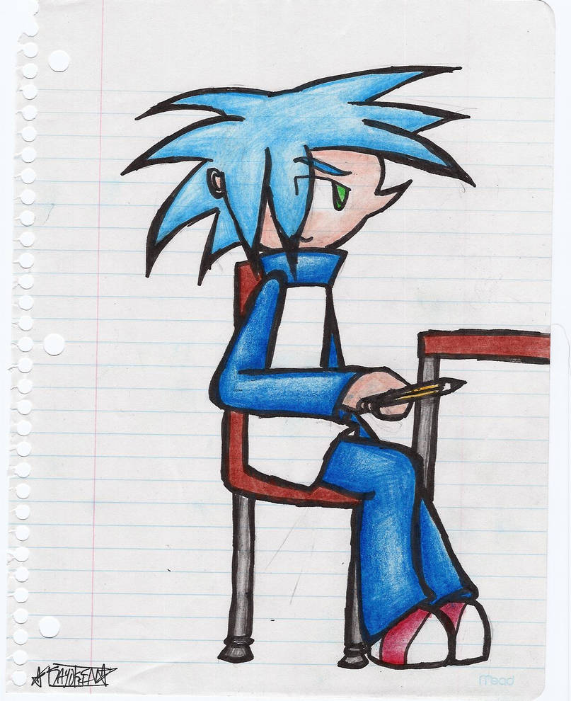Sonics bored... by Kayoken on DeviantArt