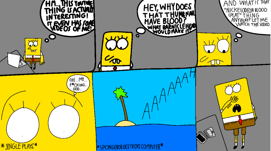 How Spongebob Reacts To The Noedolekcin Logo By Henrythedeviant On Deviantart