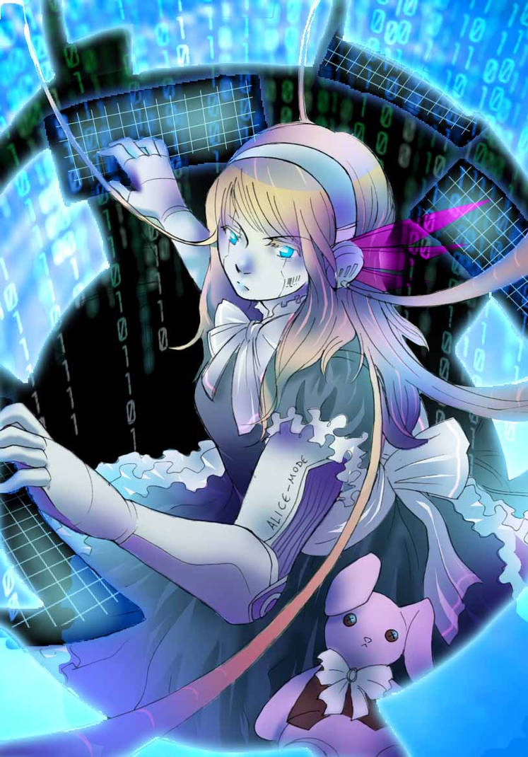 Alice In Cyberland By Abd Illustrates On Deviantart