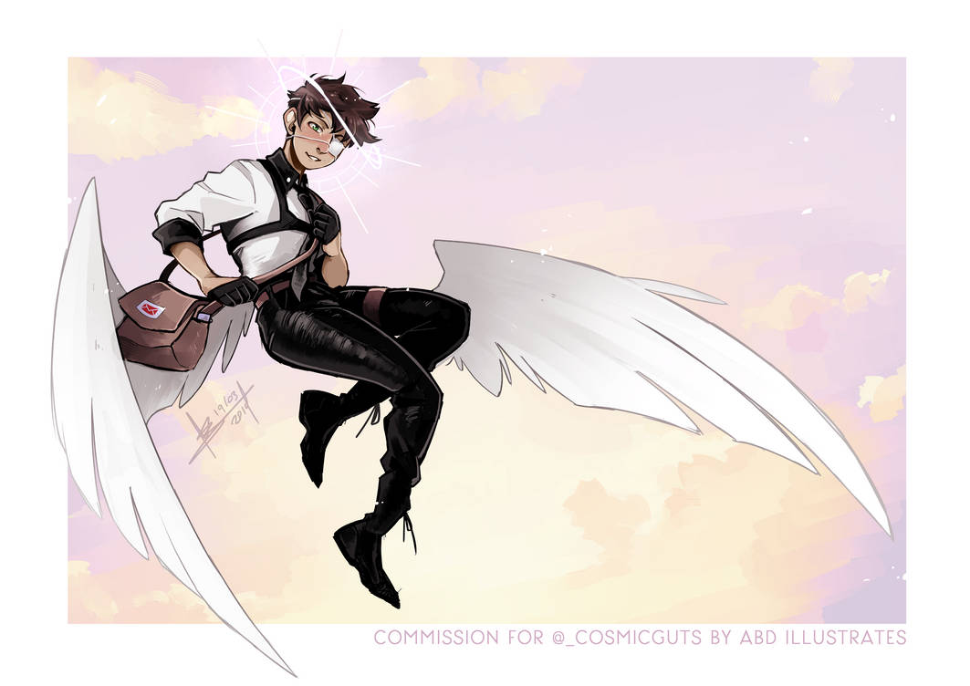 Angel Oc Commission By Abd Illustrates On Deviantart