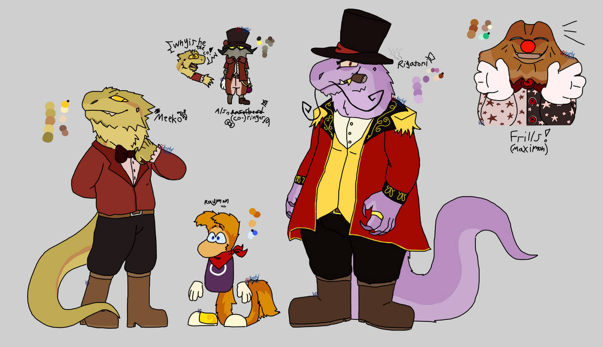 Rayman The Animated Series Redesigns 1 By Kestelthewolf On Deviantart