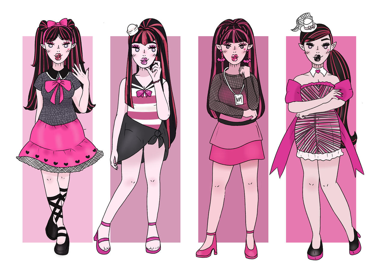 Monster High G1 Fanart 4 Draculaura By Blacklotush On Deviantart