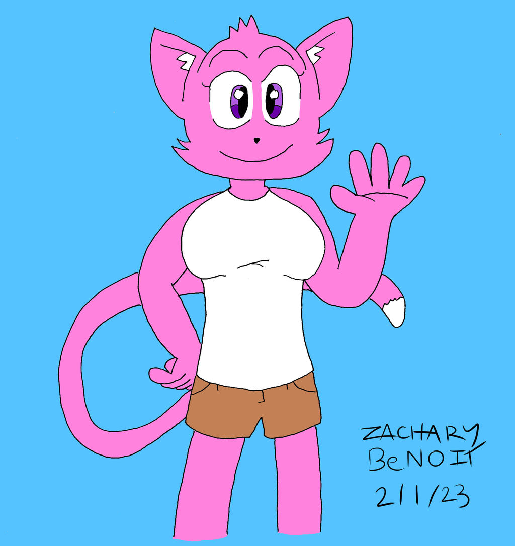 Katniss Pretty Pink Kitty By Thunder Clap Clide On Deviantart