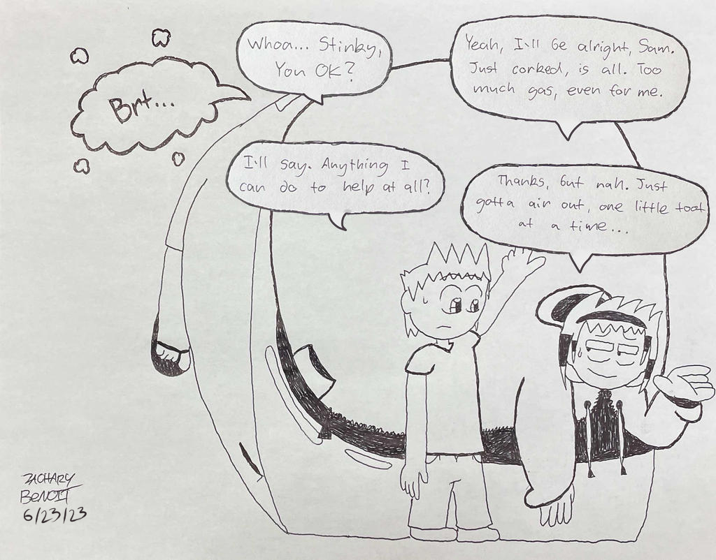 Sam and Stinky - Corked by Thunder-Clap-Clide on DeviantArt Sam and Stinky - Corked by Thunder-Clap-Clide on DeviantArt