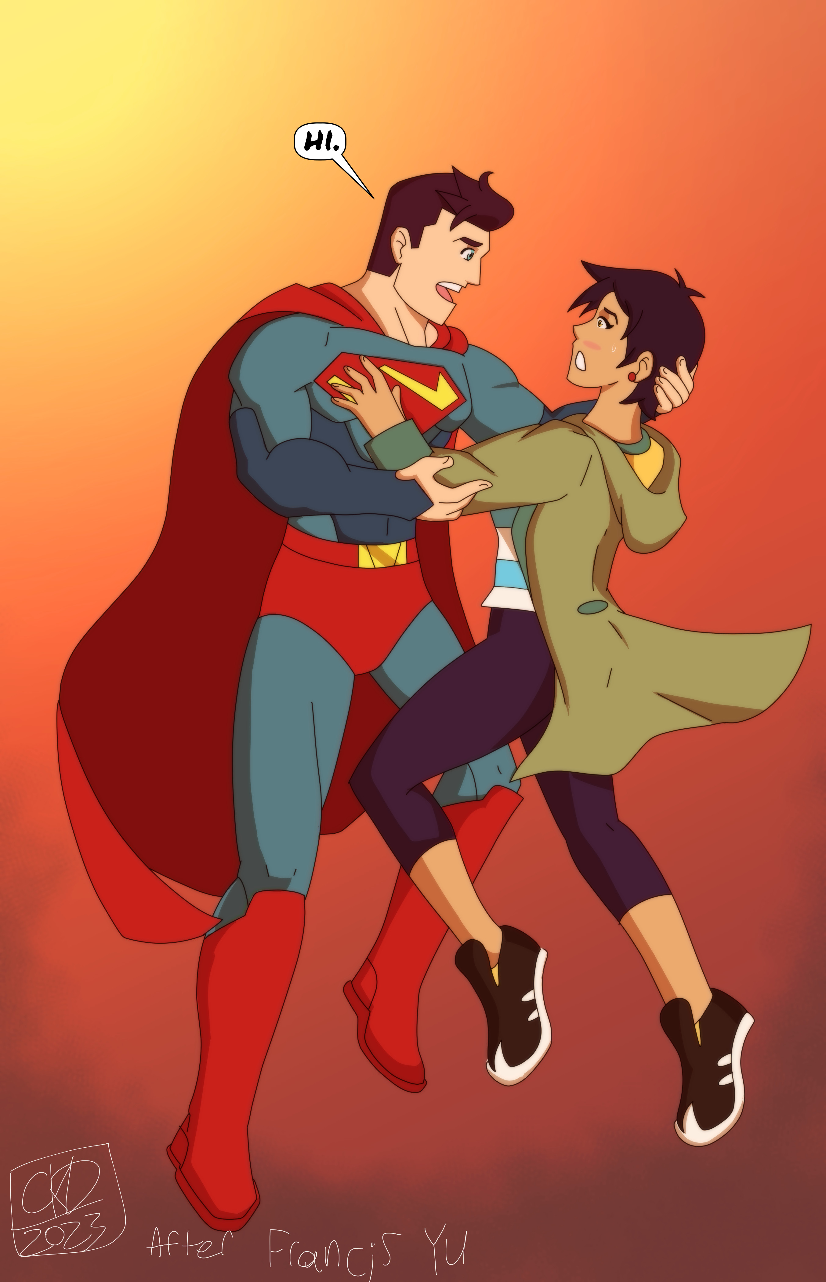 My Adventures With Superman Birthright Redraw By Ckdck On Deviantart