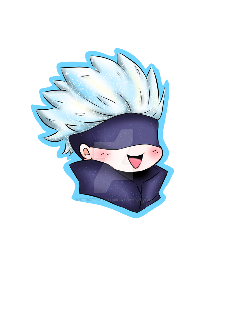 Jujutsu Kaisen Gojo Chibi By Cherry0stars0street On Deviantart