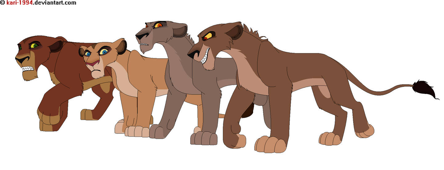 Referenced Lion King Bases 3 By Kari 1994 On Deviantart
