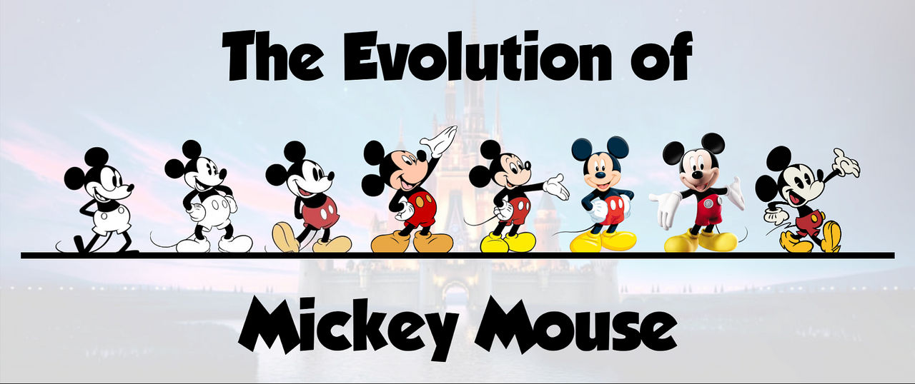 The Evolution Of Mickey Mouse Updated By Coolteen15 On Deviantart