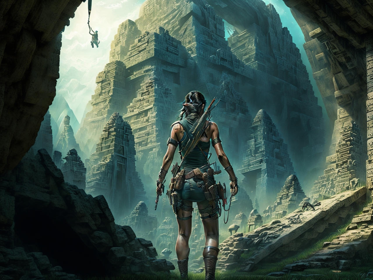 Lara croft exploring Mayan Tombs by dartfantasy on DeviantArt Lara croft exploring Mayan Tombs by dartfantasy on DeviantArt