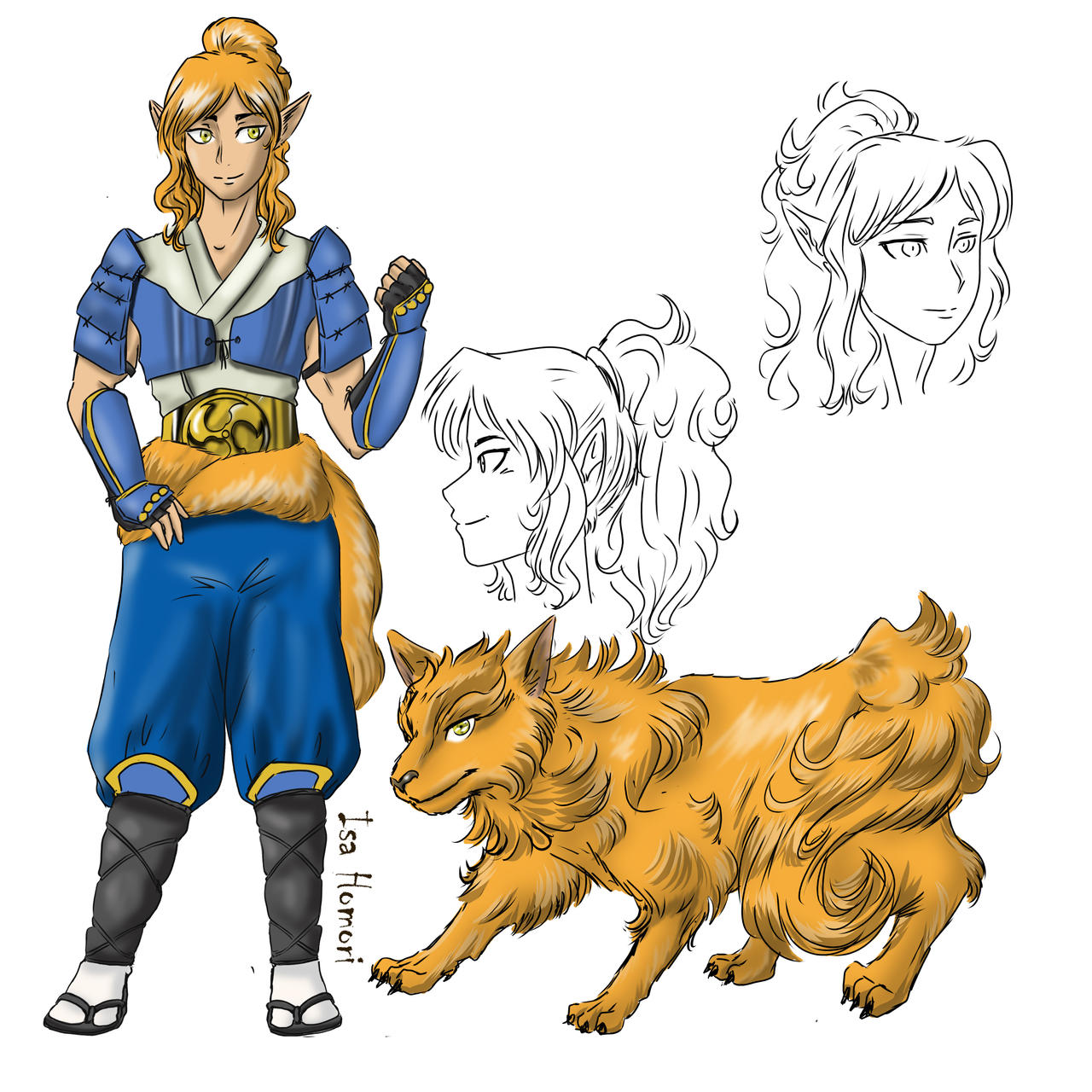 Raiju Settei By Isagarantizado On Deviantart
