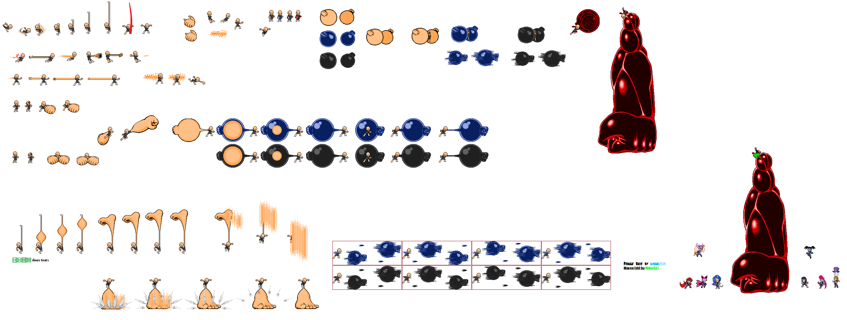 Lswr Female Base Rubber Attacks Sprite By Mike437 On Deviantart