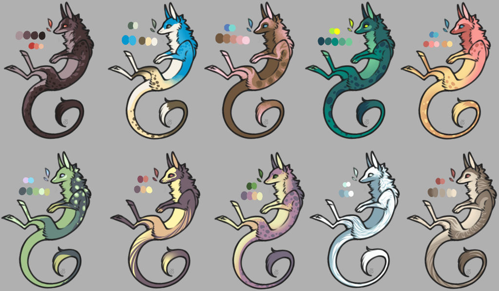 Unreal Creature Adopts | OPEN by Fellefan on DeviantArt Unreal Creature Adopts | OPEN by Fellefan on DeviantArt