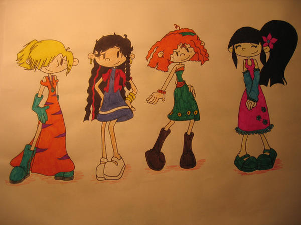 KND girls in pretty dresses x3 by just-agu on DeviantArt