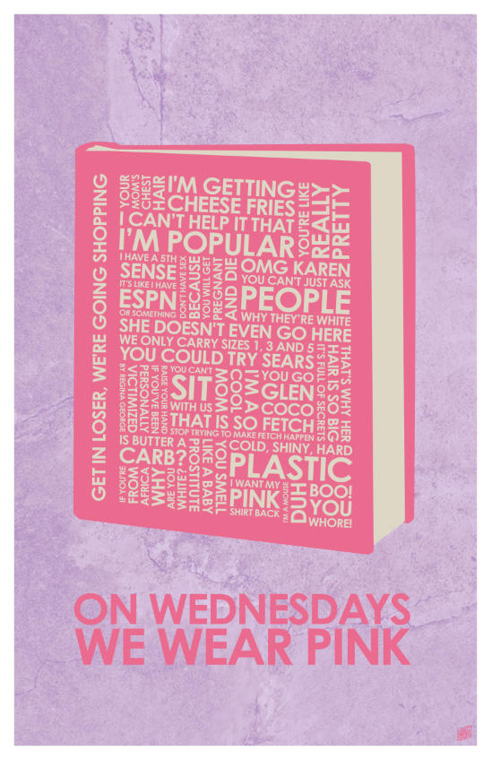 Mean Girls Quote Poster By Outnerdme On Deviantart