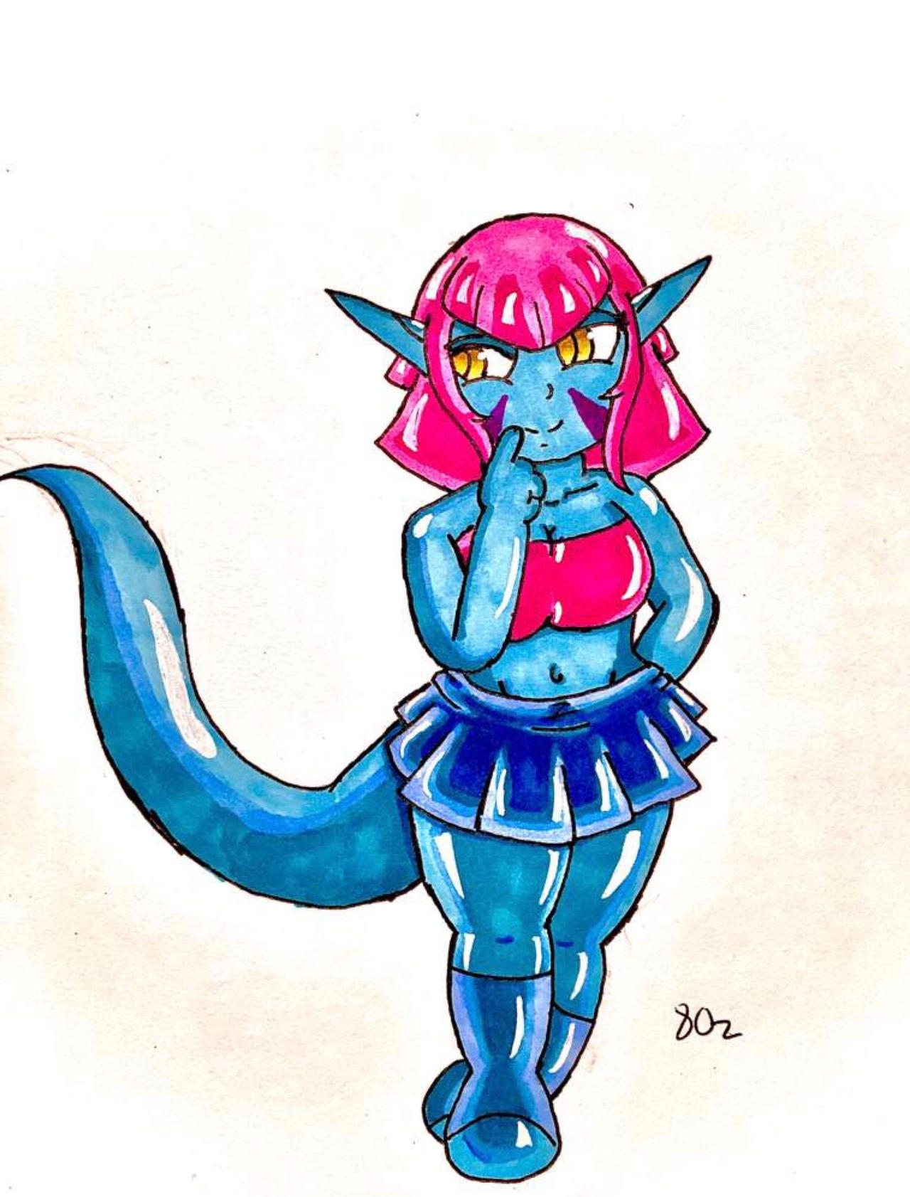A Commission Of Best Girl Duna Nichs By Terrymonahan On Deviantart