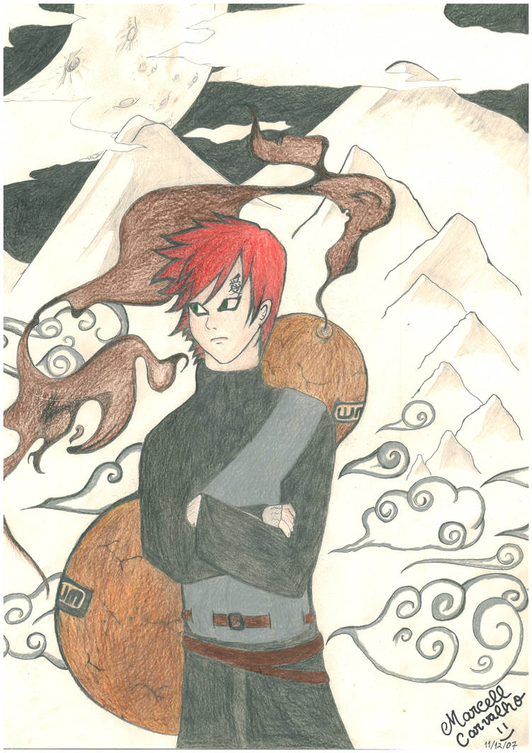 Sabaku no Gaara by Marcell86 on DeviantArt