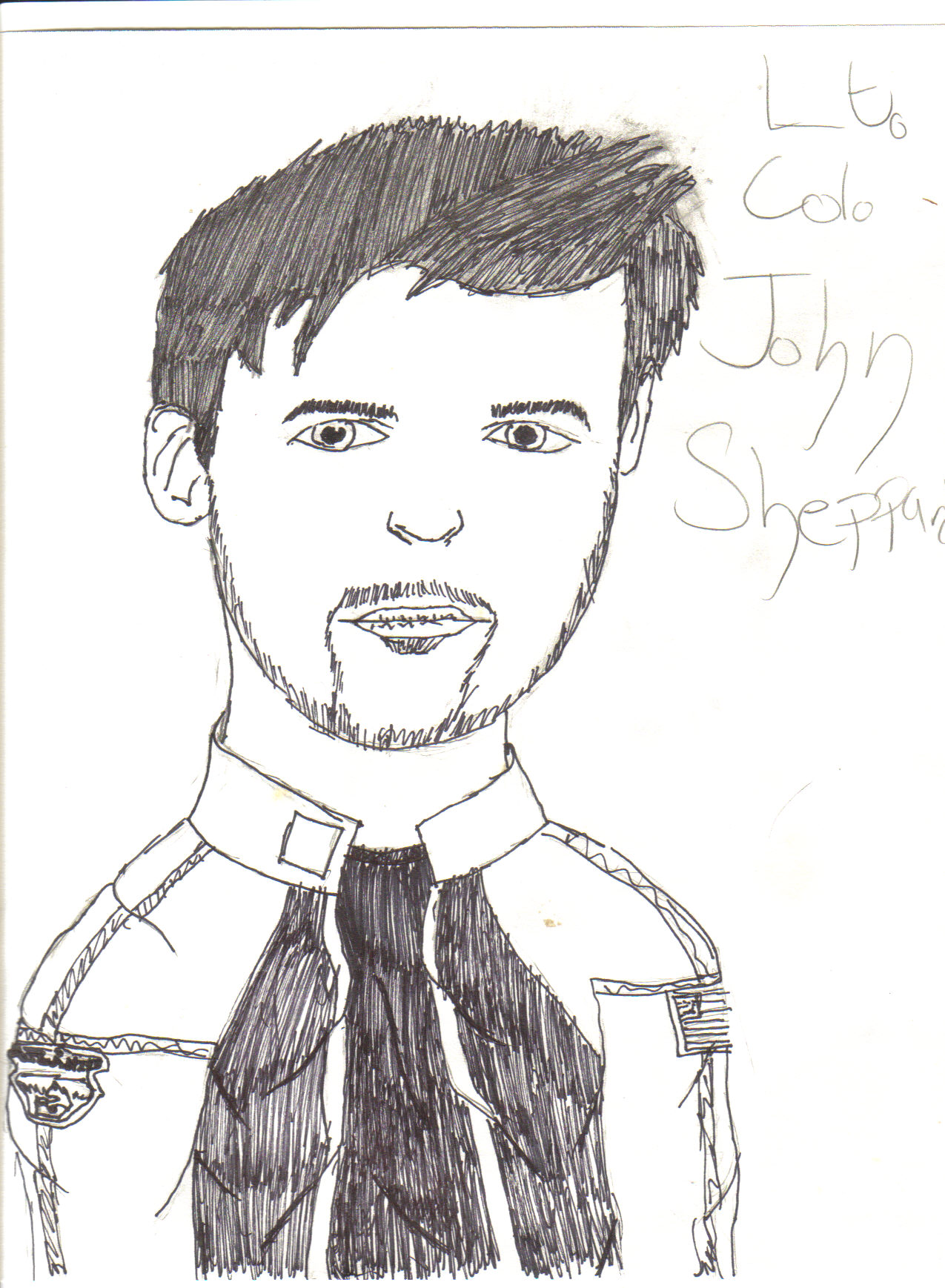 Lt Col John Sheppard by sgatlantisfan11 on DeviantArt