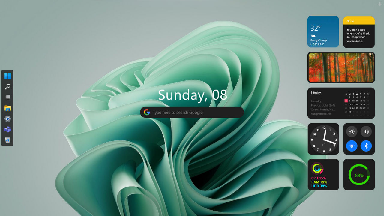 Rainmeter Windows 10 How To Customize Your Windows Ui Like Macos