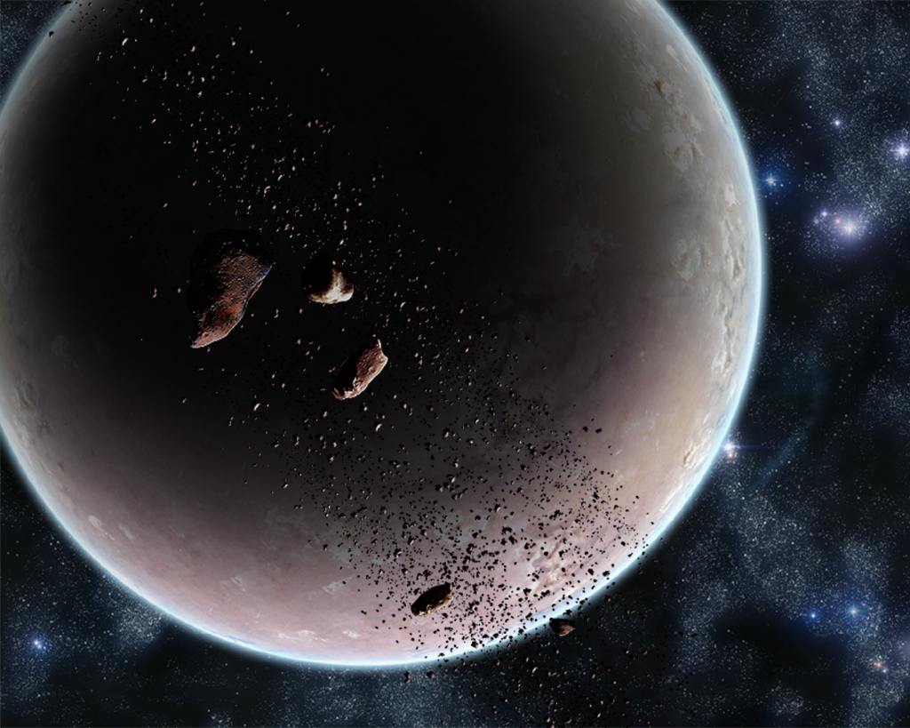 Asteroids by chamirra on DeviantArt
