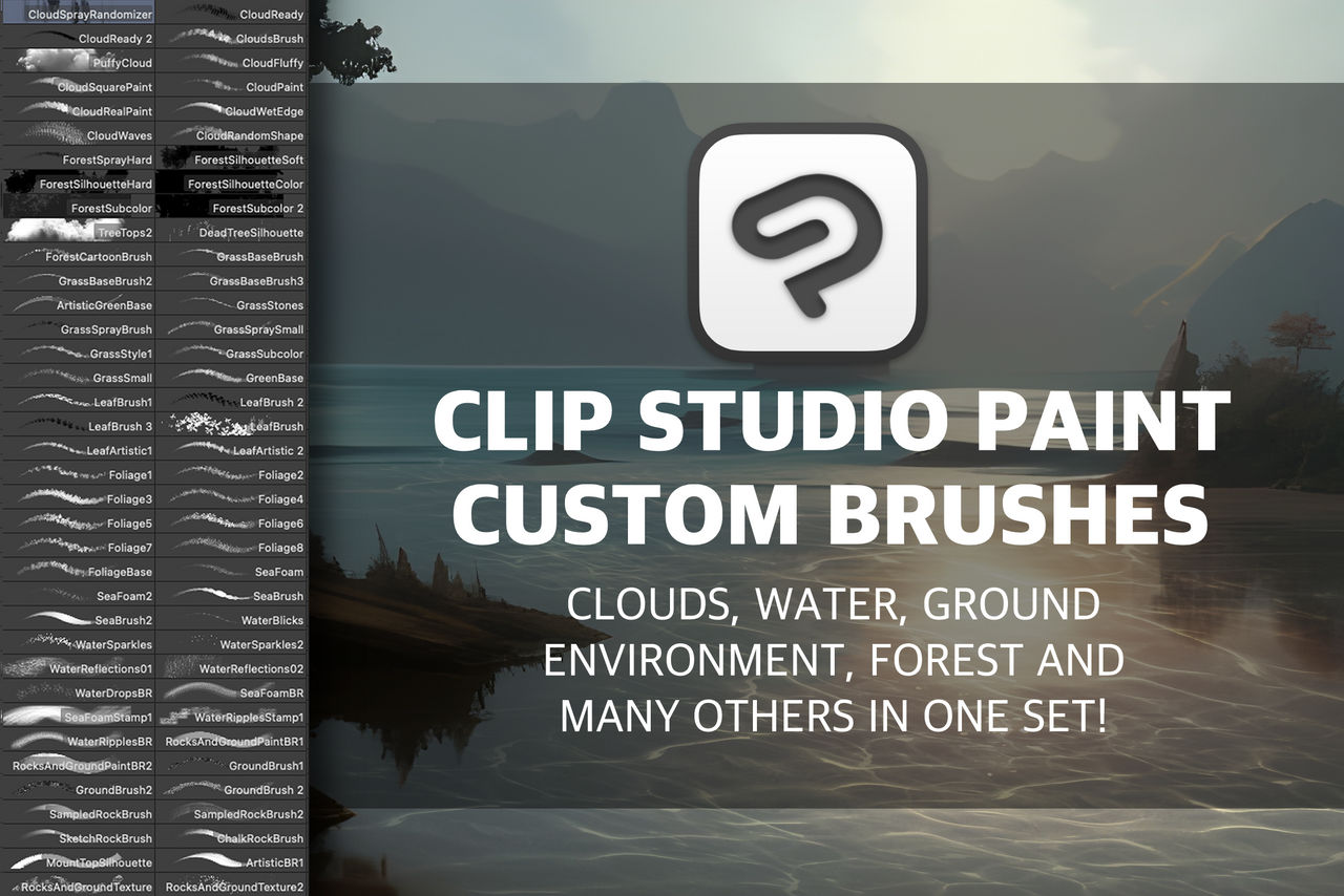 74 Csp Custom Environment Brushes Csp By Banzay89 On Deviantart