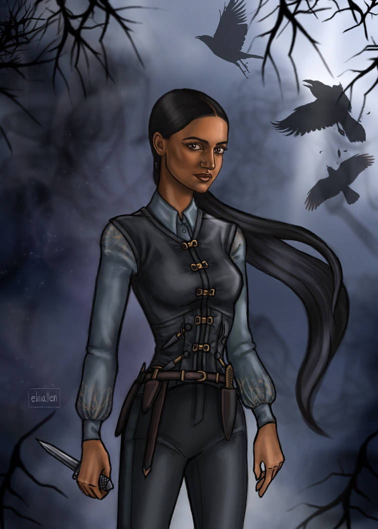 Inej Ghafa By Elmallenart On Deviantart