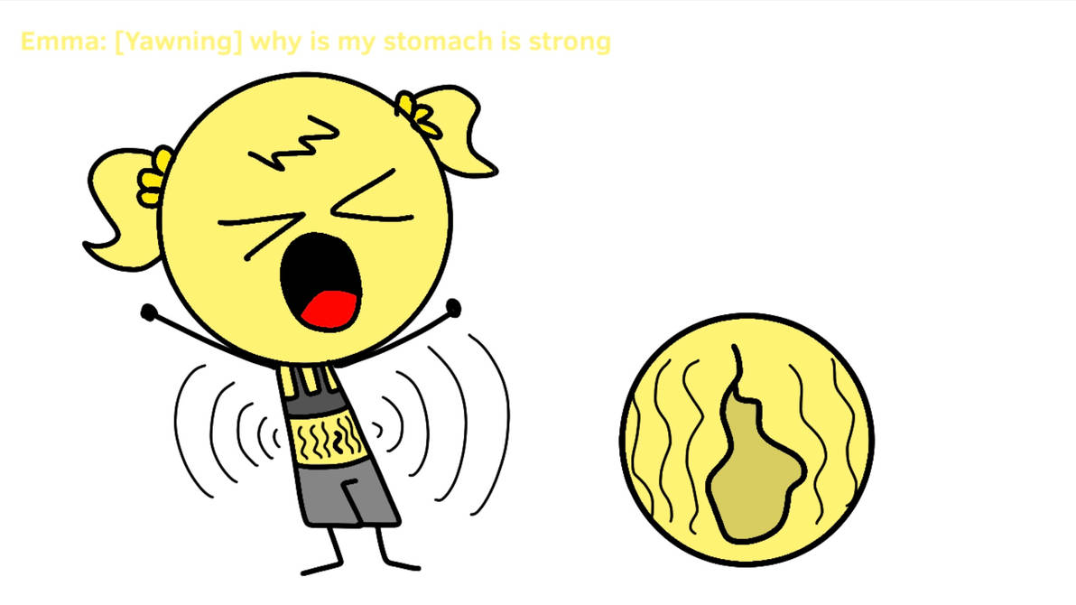 Emmas Stomach Growled Strong By Luckykingg On Deviantart