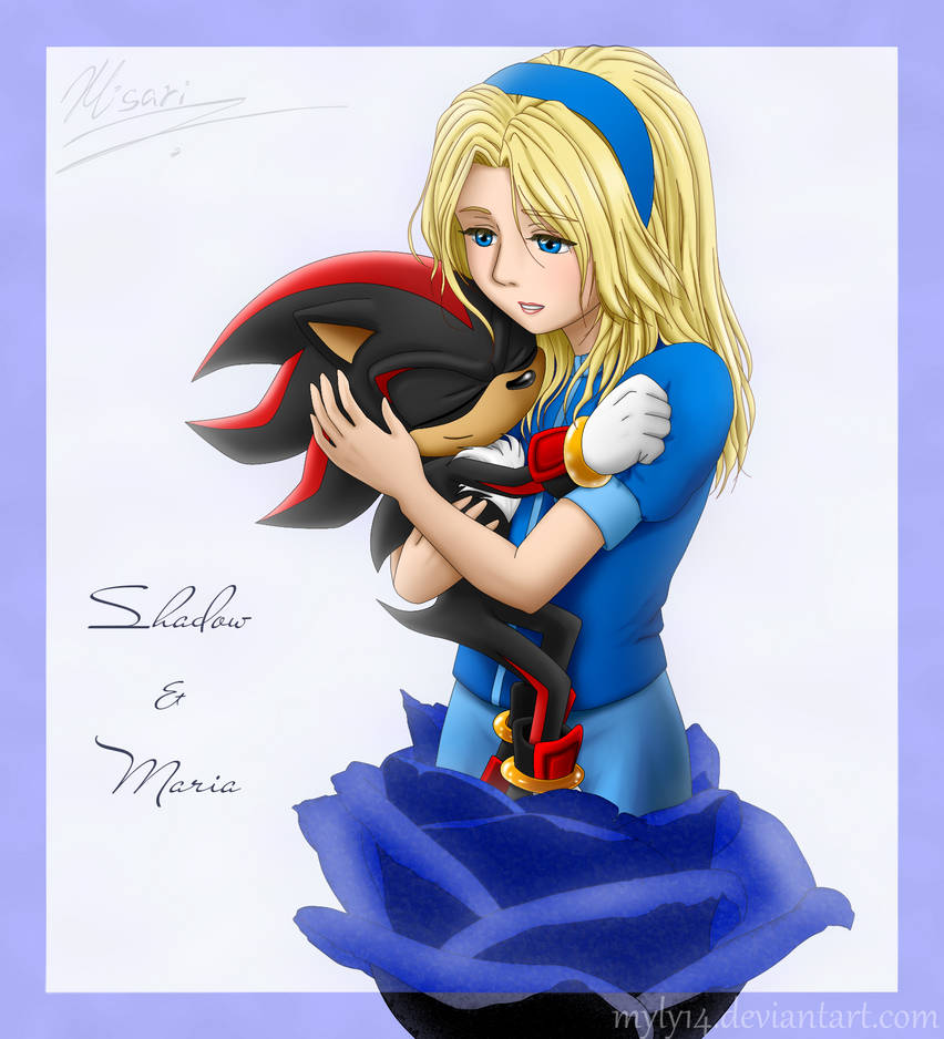 Shadow and Maria by Myly14 on DeviantArt Shadow and Maria by Myly14 on DeviantArt